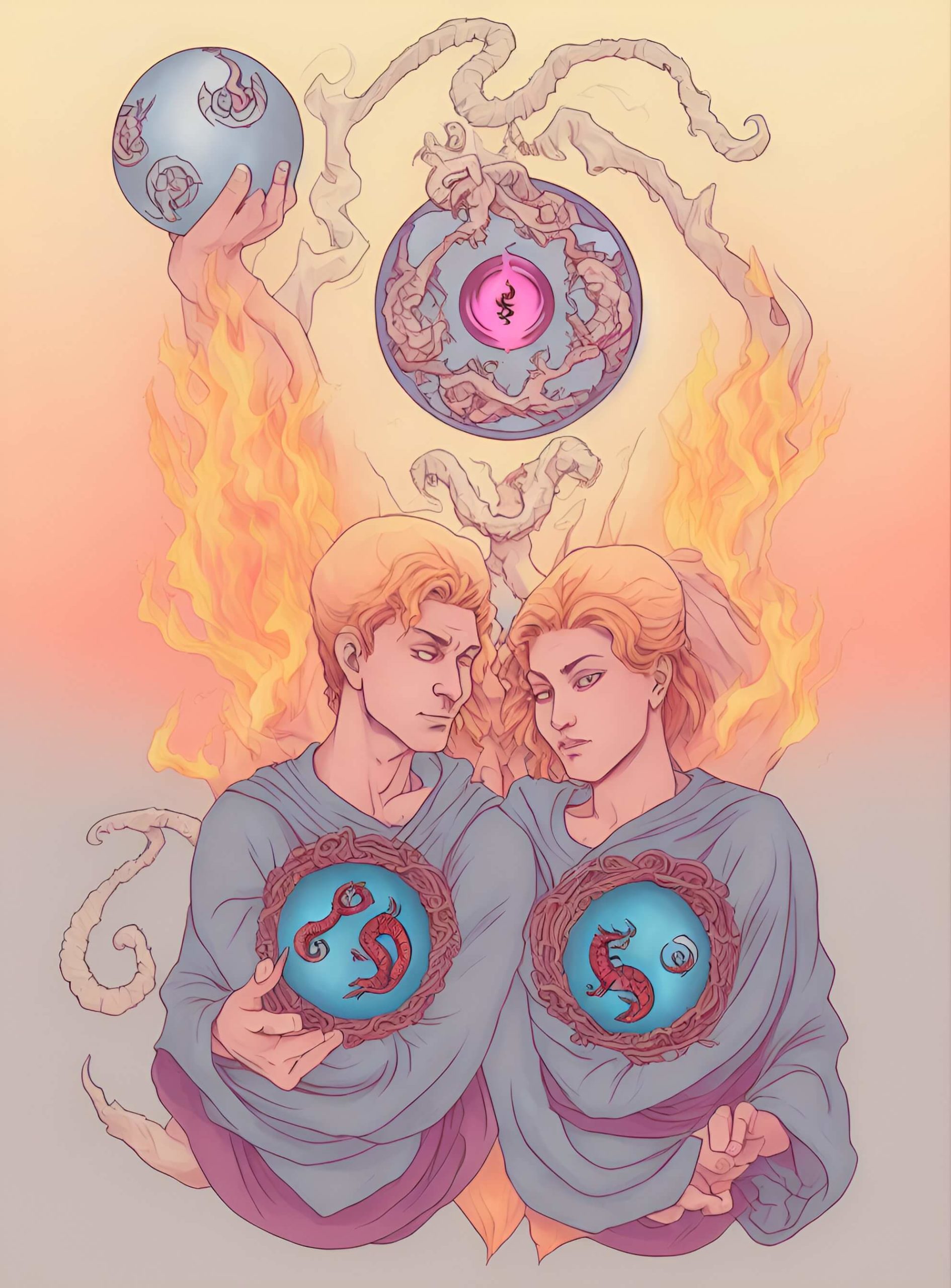 The Lovers Archetype Modified with AI Art Generator Leonardo - Beholder ...