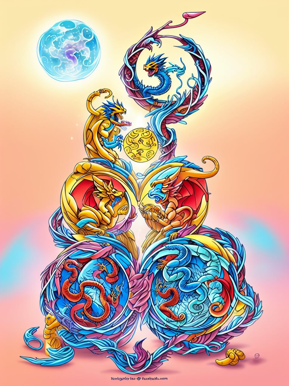 The Lovers Archetype Modified with AI Art Generator Leonardo - Beholder ...