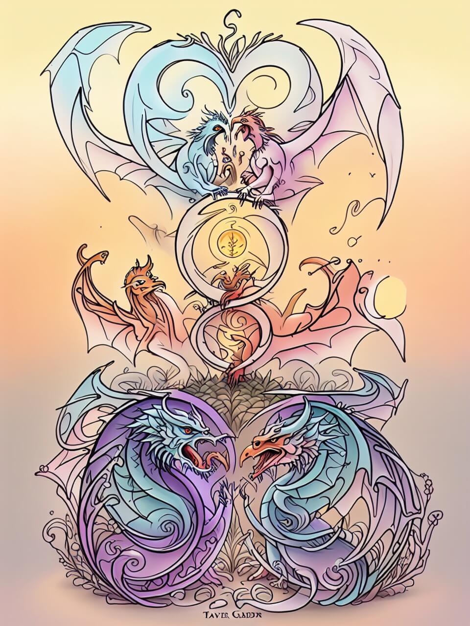 The Lovers Archetype Modified with AI Art Generator Leonardo - Beholder ...